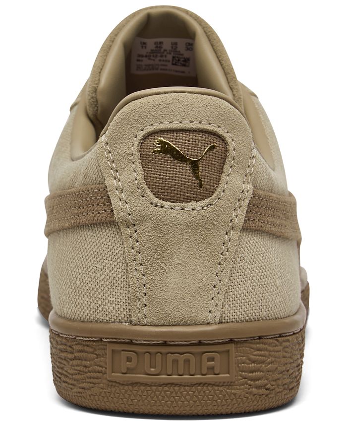 Puma Men's Suede Hemp Casual Sneakers from Finish Line - Macy's