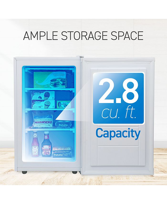 Commercial Cool 2.8 Cu.Ft. Upright Freezer - White - Macy's