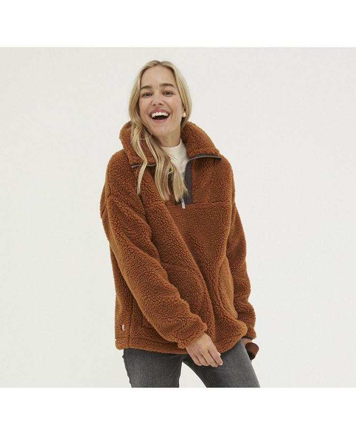FatFace Women's Parker Overhead Fleece - Macy's