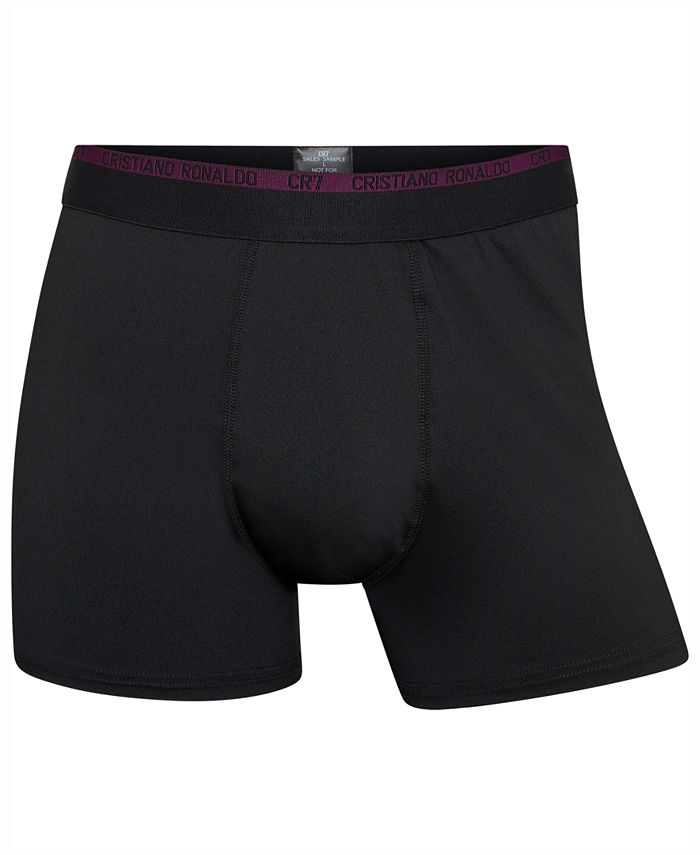 CR7 Men's Microfiber Blend Trunks, Pack of 3 - Macy's