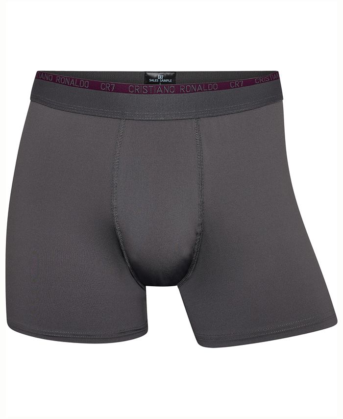 CR7 Men's Microfiber Blend Trunks, Pack of 3 - Macy's