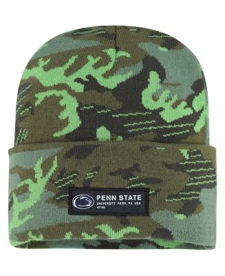 Men's Nike Camo Penn State Nittany Lions Veterans Day Cuffed Knit Hat ...