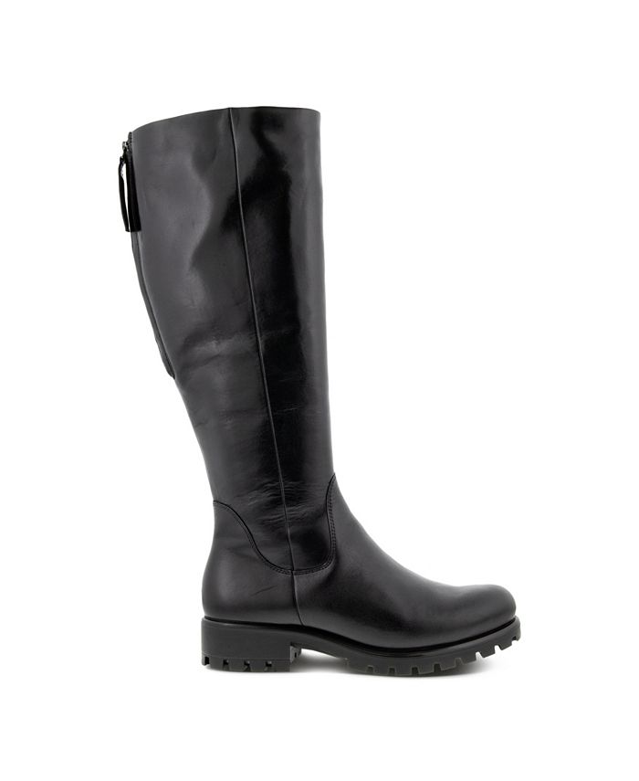 Ecco Women's Modtray Knee High Extendable Calf Tall Boot - Macy's