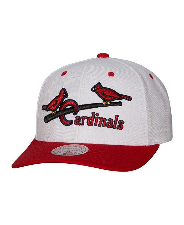 Mitchell & Ness Men's White St. Louis Cardinals Cooperstown Collection ...