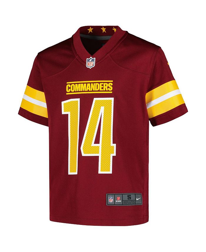 Nike Big Boys Sam Howell Burgundy Washington Commanders Game Jersey ...