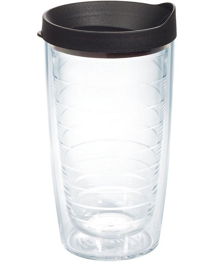 Tervis Tumbler Tervis Clear & Colorful Lidded Made in USA Double Walled ...
