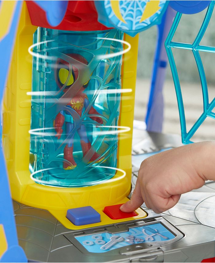 Spidey and His Amazing Friends Marvel Web-Spinners Playset - Macy's