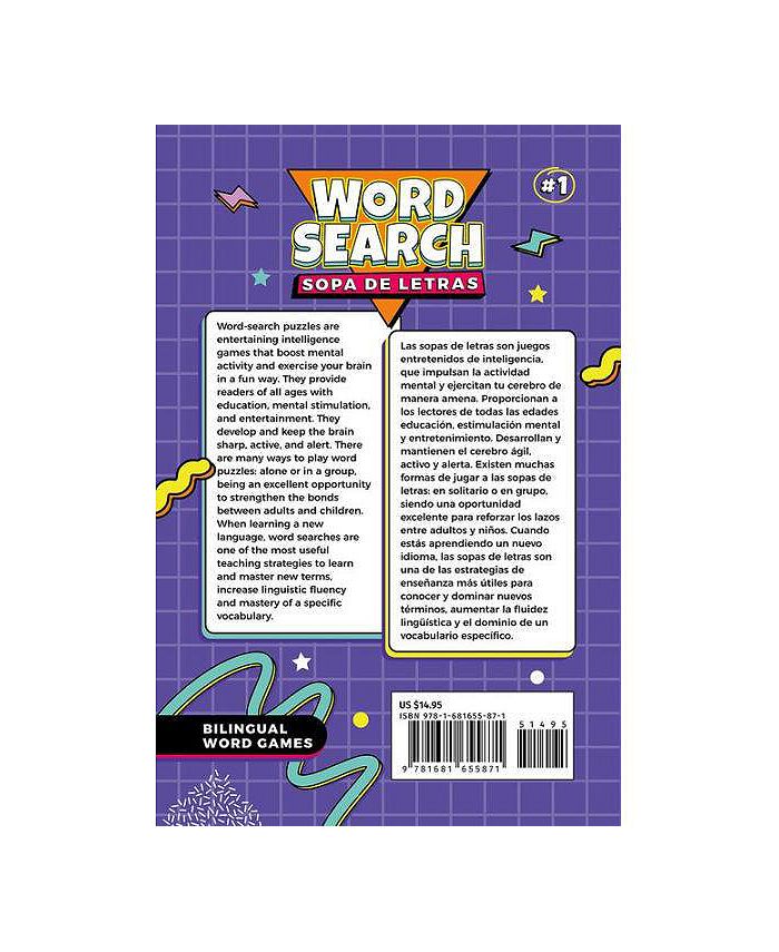 Barnes & Noble Bilingual Word Search #1 English-Spanish / Sopa de ...