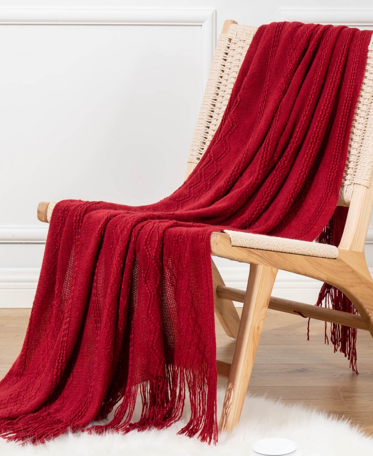 Click here for Battilo Multi Chevron Texture Lightweight Throw  5... prices