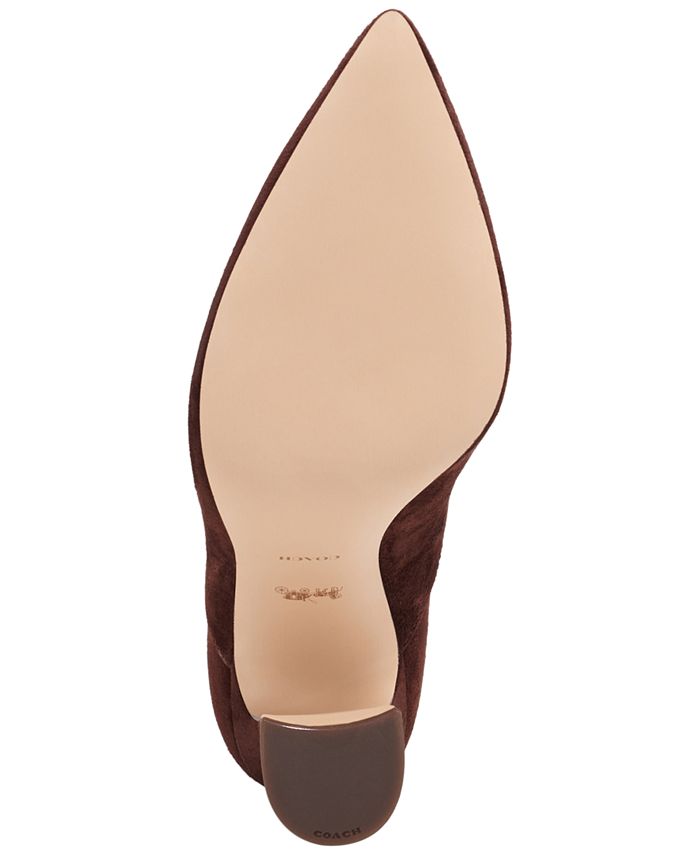 COACH Women's Cece Stretch Pointed Toe Knee High Dress Boots - Macy's