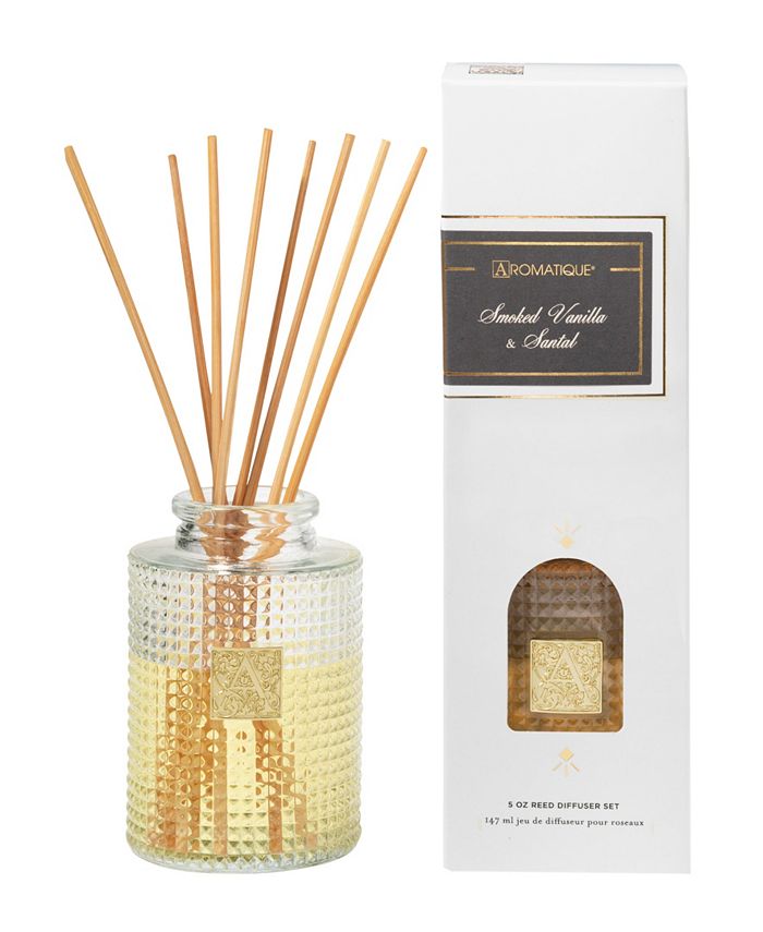 Aromatique Smoked Vanilla and Santal Reed Diffuser - Macy's