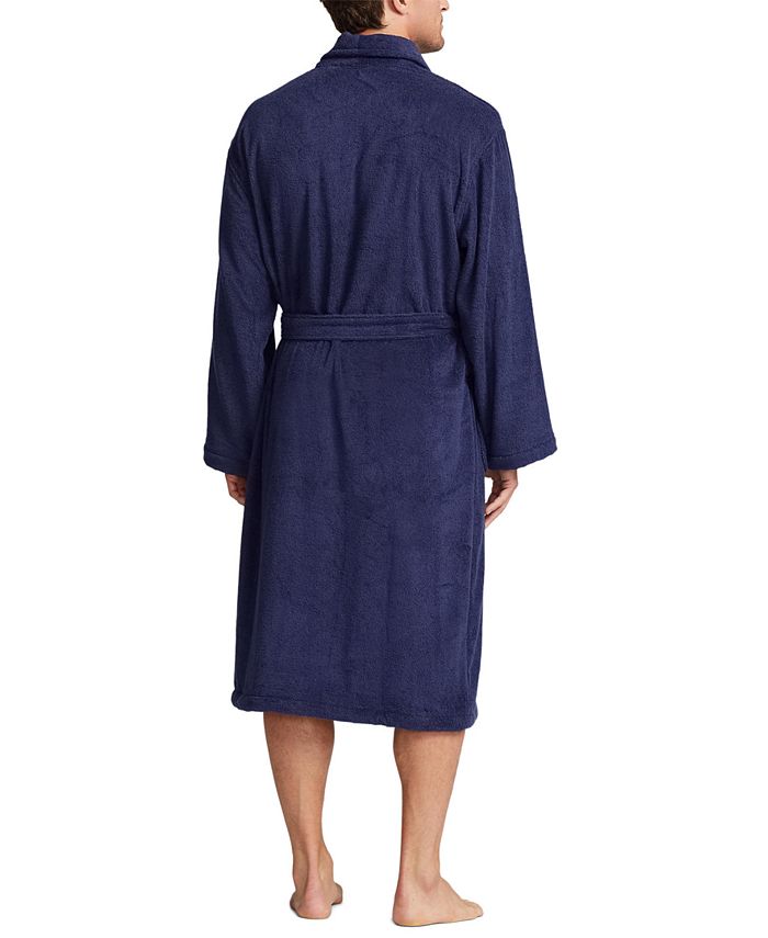 Polo Ralph Lauren Men's Terry Polo Bear Robe - Macy's