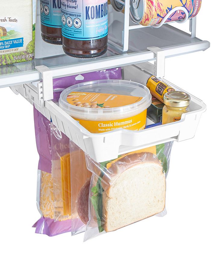 Smart Design Hanging Zip Bag Pull Out Refrigerator Drawer - Macy's
