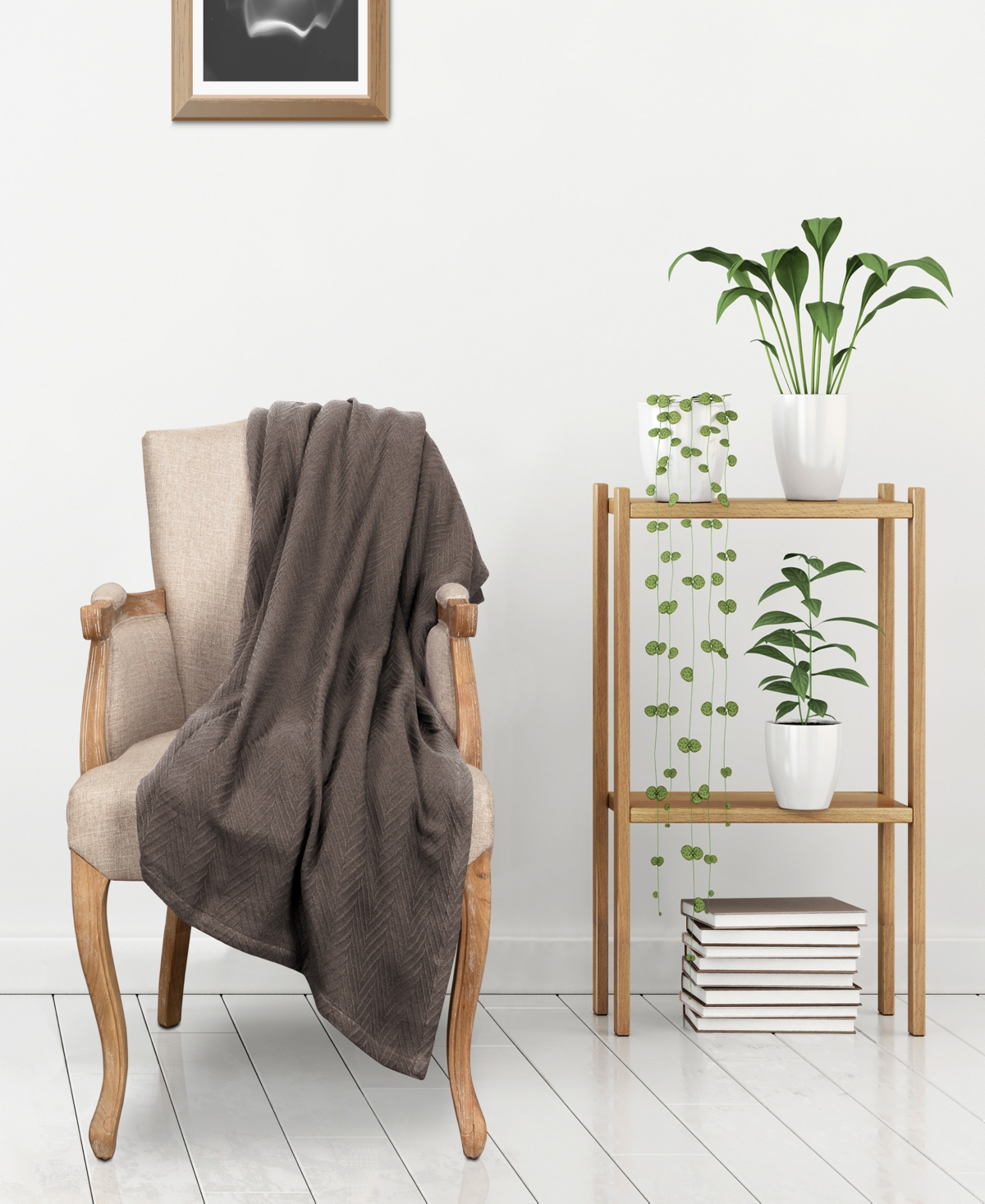 Click here for Superior Chevron All Season Cotton Blanket  Full/Q... prices