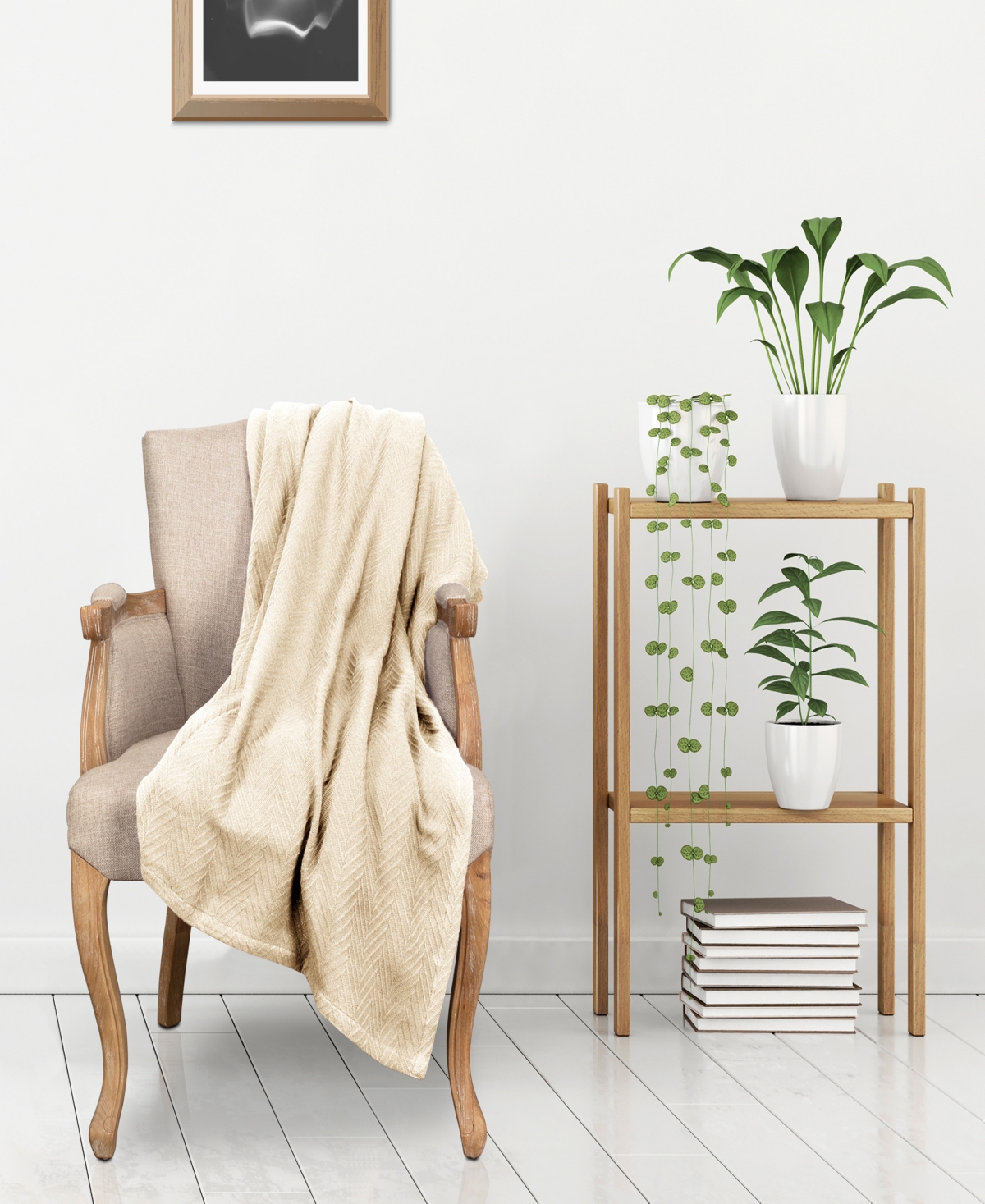 Click here for Superior Chevron All Season Cotton Blanket  Full/Q... prices