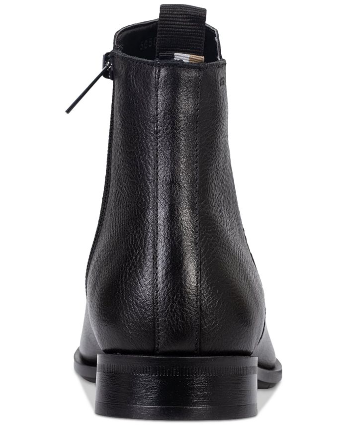 BOSS BOSS Men's Colby Leather Zipper Boot - Macy's