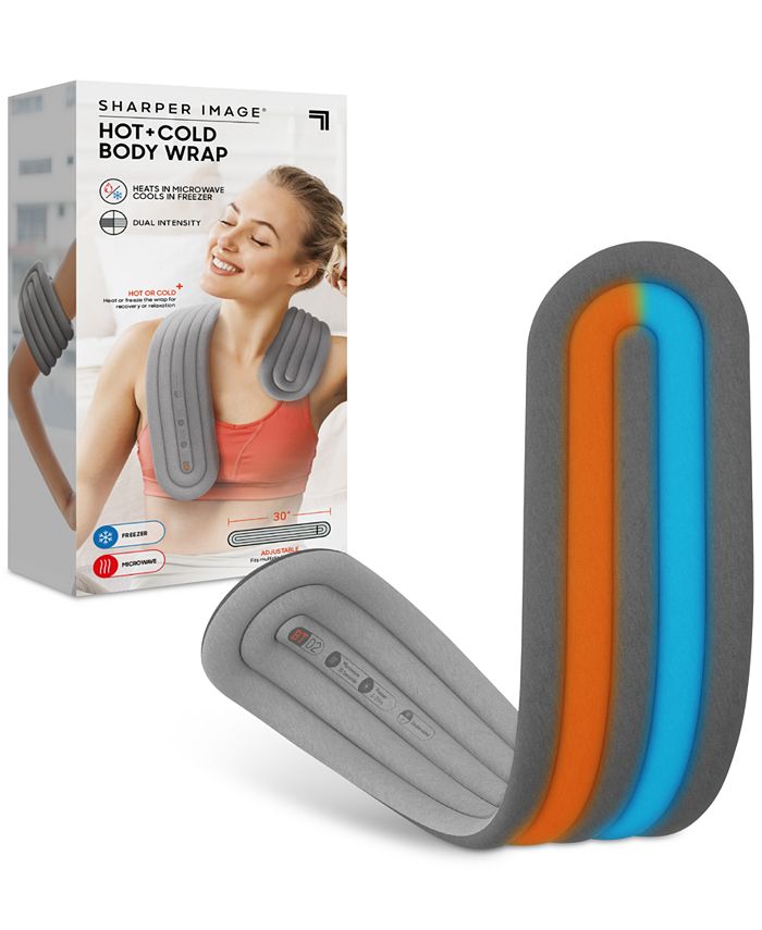 Sharper Image Hot + Cold Dual-Intensity Fabric Body Wrap - Macy's