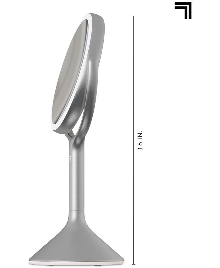 Sharper Image SpaStudio Vanity Adjustable 7" LED Mirror - Macy's