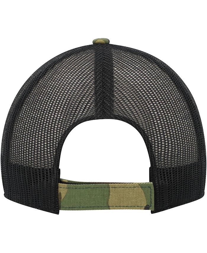 '47 Brand Men's Camo, Black Miami Dolphins Trucker Adjustable Hat - Macy's