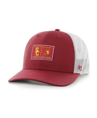 Men's '47 Brand Cardinal USC Trojans Bonita Brrr Hitch Adjustable Hat ...