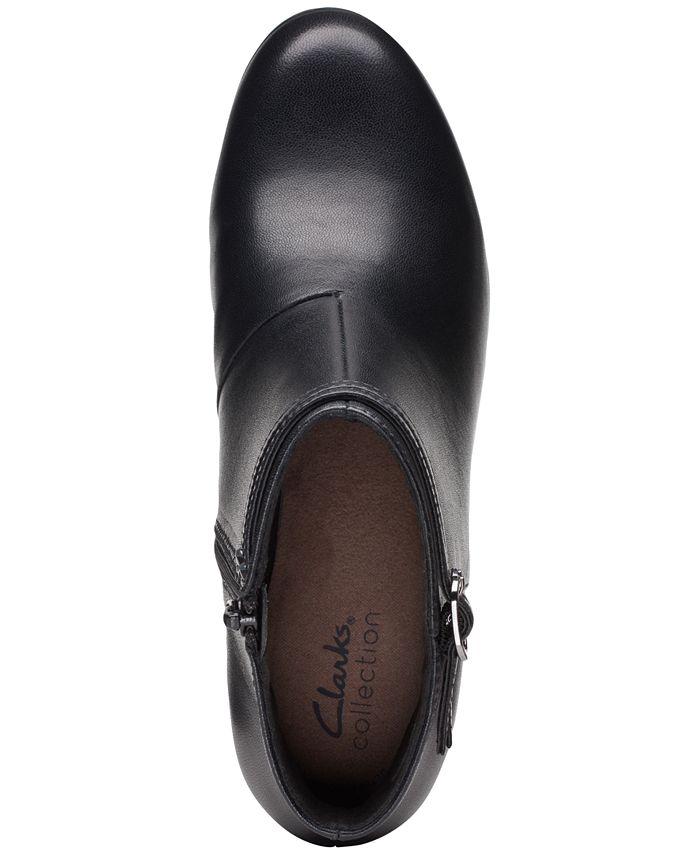 Clarks Women's Bayla Light Buckled Dress Booties - Macy's