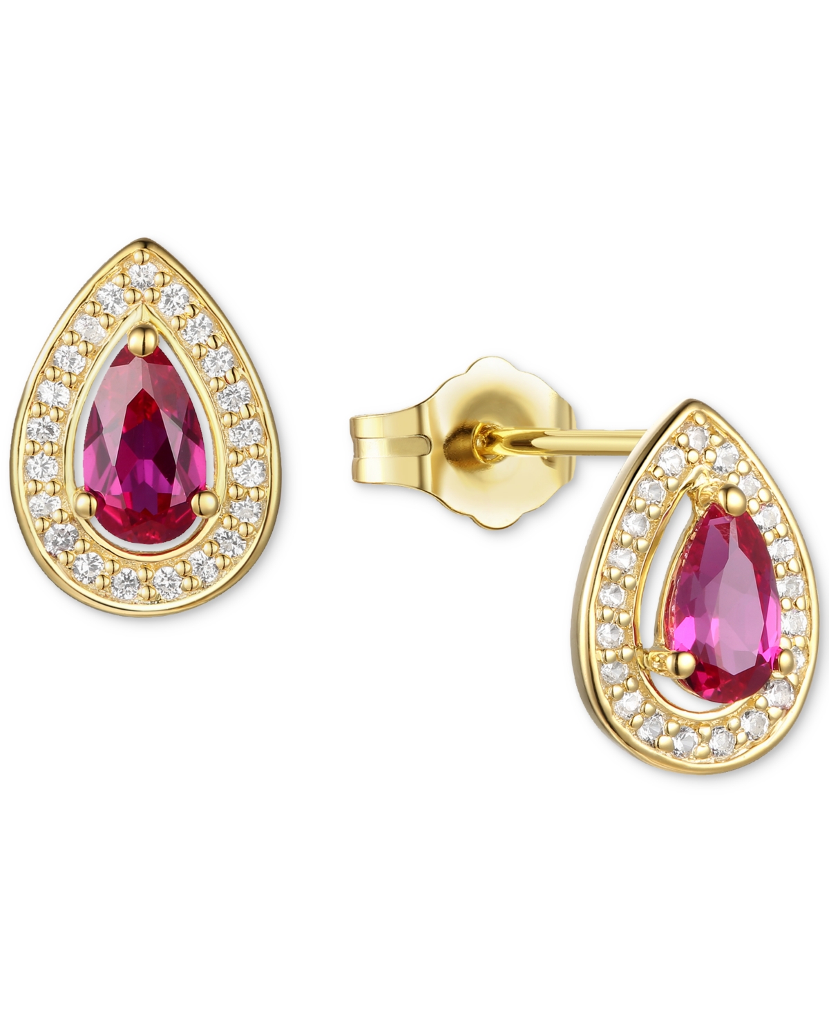 Click here for Amethyst (5/8 ct. t.w.) & Lab-Grown White Sapphire... prices