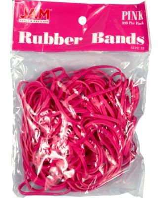 JAM Paper Colorful Rubber Bands - Size 33 - 100 Per Pack - Macy's