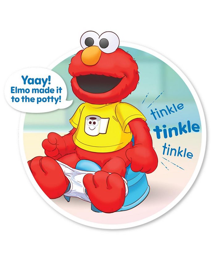 Sesame Street Potty Time Elmo 12" Plush Stuffed Animal, Sounds and ...