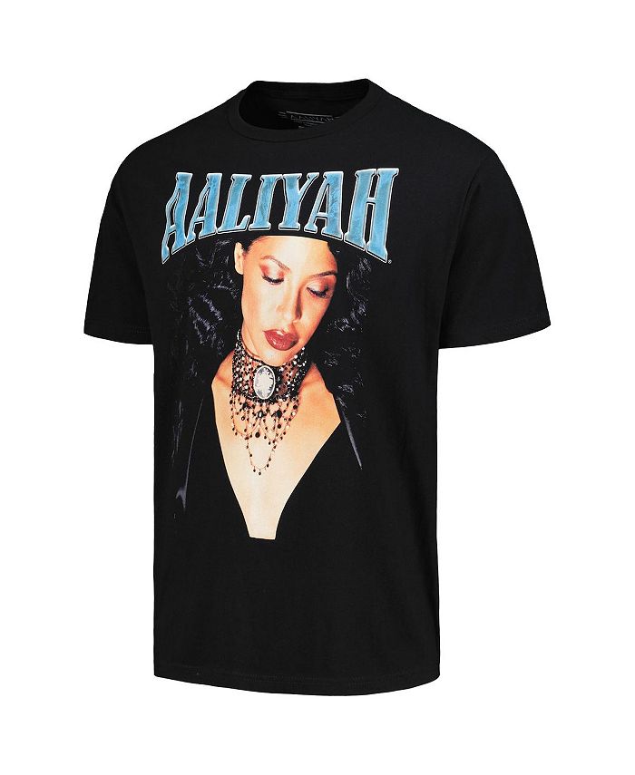 Ripple Junction Men's Black Aaliyah Graphic T-shirt - Macy's