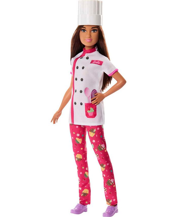 Barbie Doll and Accessories, Career Pastry Chef Doll - Macy's