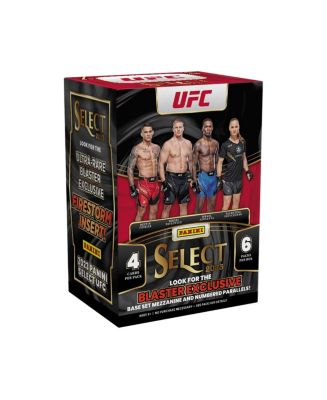 2023 Panini America Select UFC Factory Sealed Retail Blaster Box - Macy's