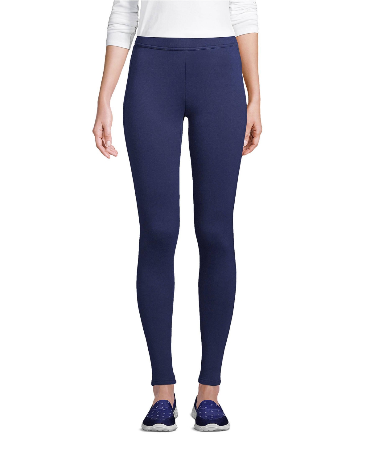 Click here for Lands End Womens High Rise Serious Sweats Fleece L... prices