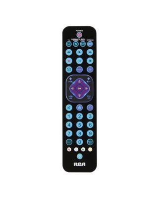 Universal Remote Control Rechargeable - Black - Macy's