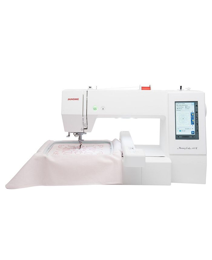 Janome Memory Craft 400E Computerized Embroidery Sewing Machine - Macy's
