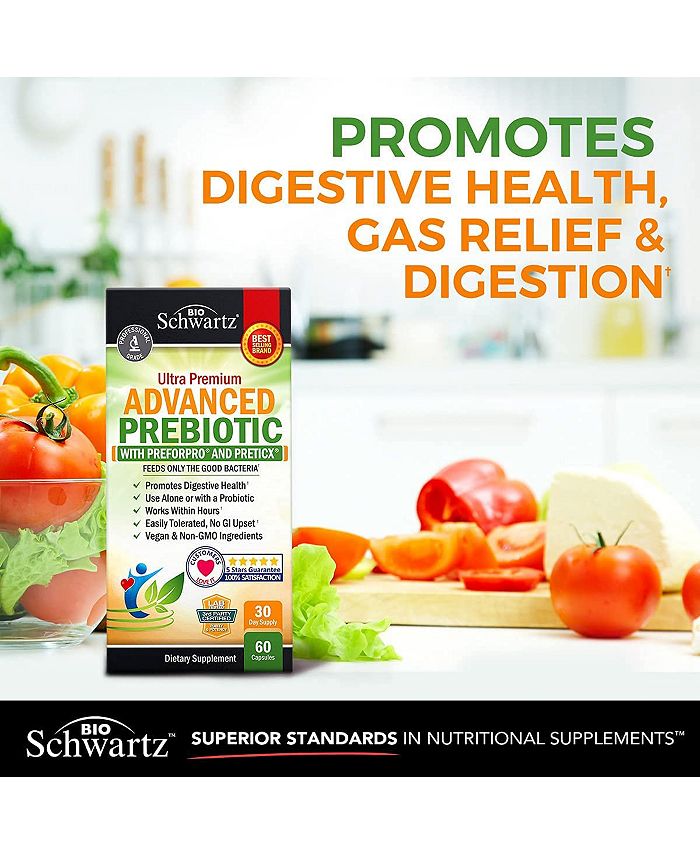 BioSchwartz Advanced Prebiotic 60 Capsules - Macy's