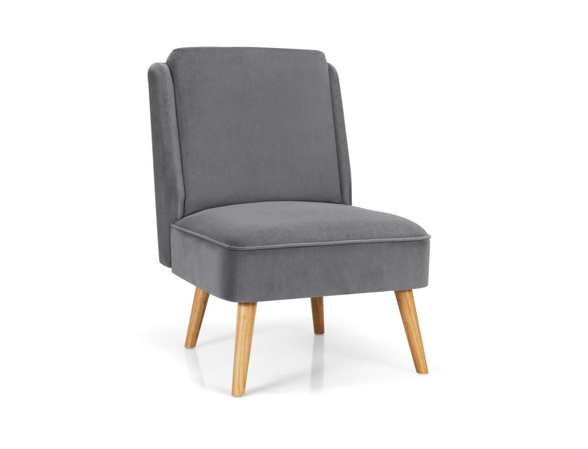 Click here for Slickblue Velvet Accent Armless Side Chair with Ru... prices