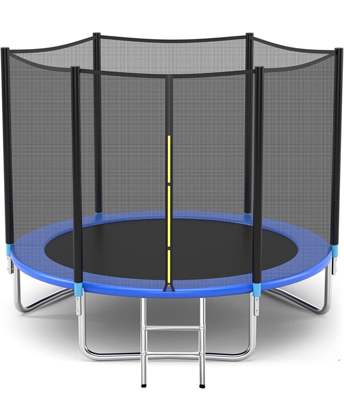 Click here for 10ft Round Backyard Trampoline With Safety Enclosu... prices