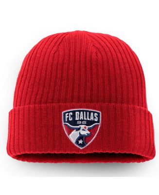 Men's Fanatics Red FC Dallas Core Cuffed Knit Hat - Macy's
