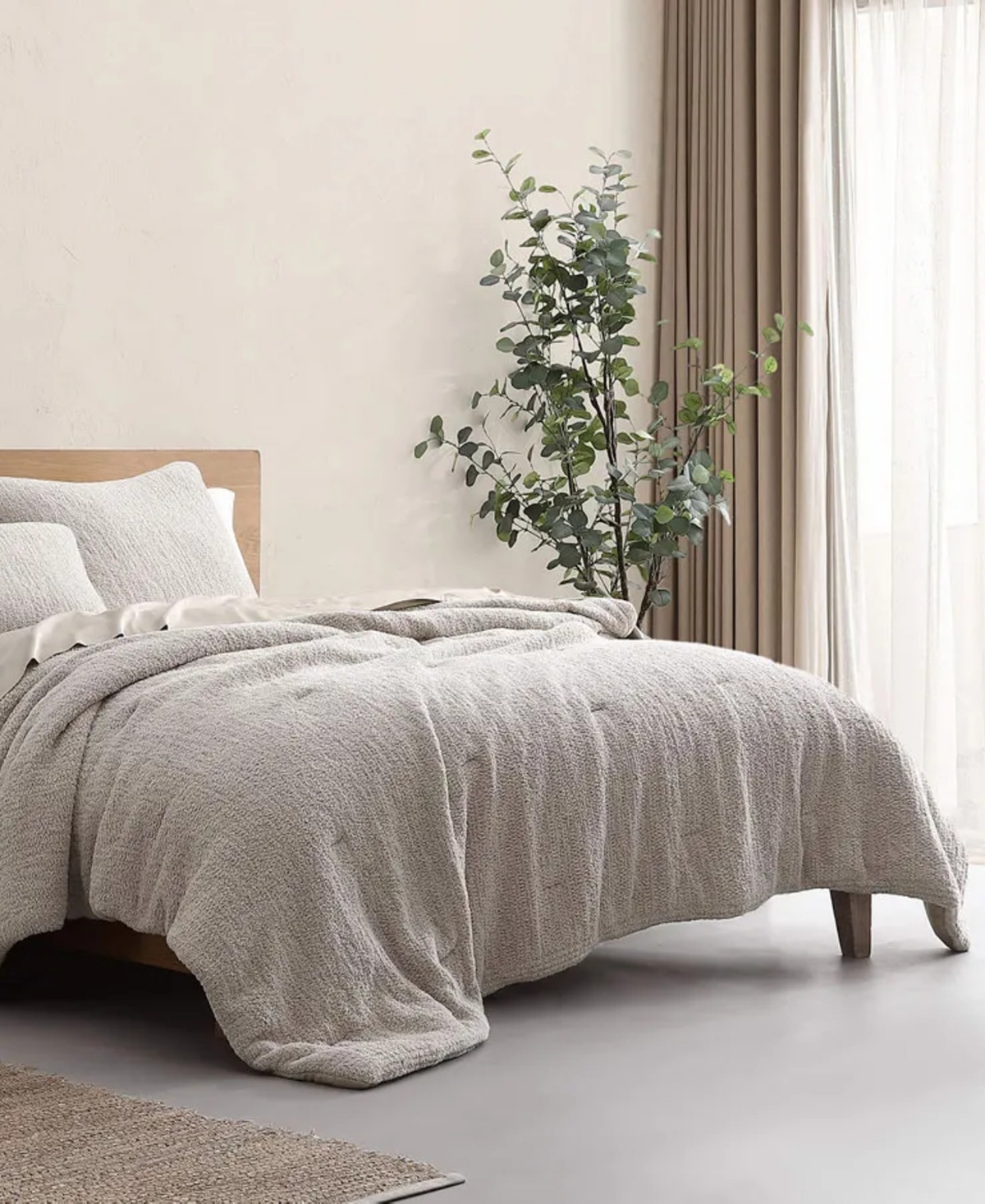Click here for Sunday Citizen Snug Stitch Comforter  King - Taupe prices
