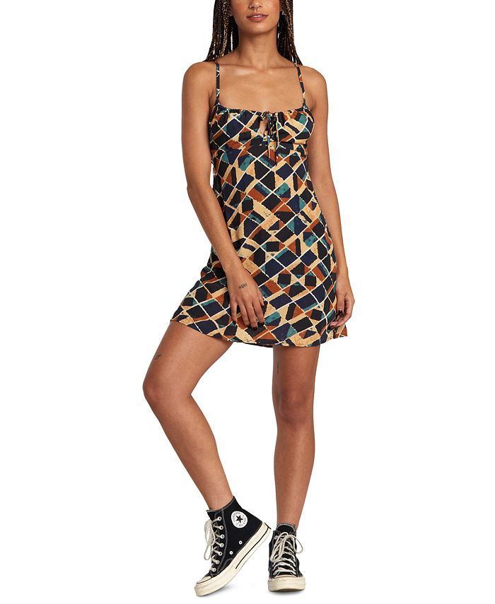 RVCA Juniors' Hillside Sleeveless Dress - Macy's