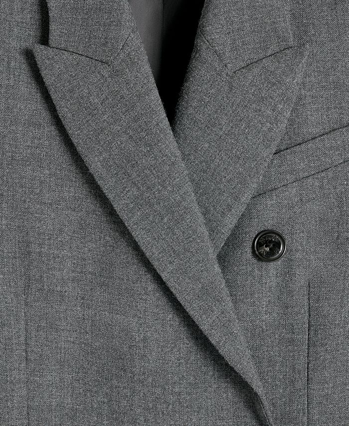 MANGO Women's Double-Breasted Wool Coat - Macy's