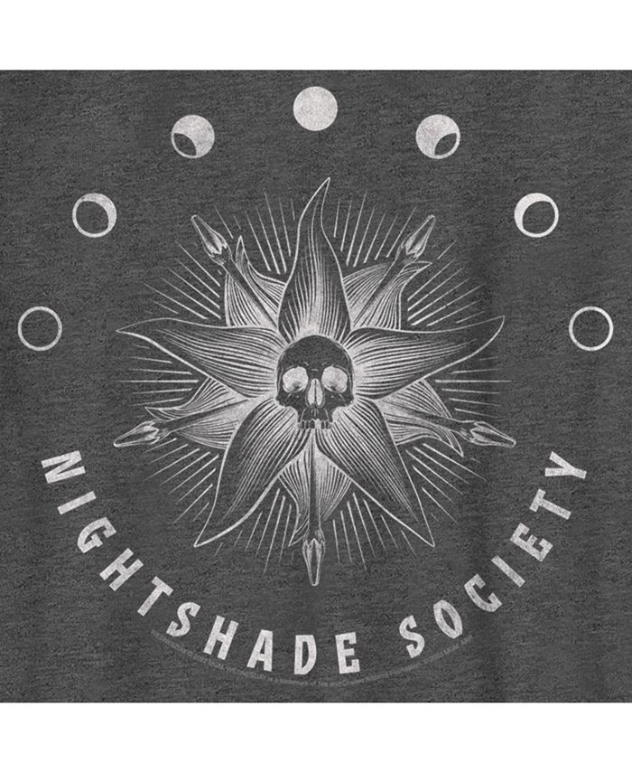 Netflix Boy's Wednesday Nightshade Society Distressed Logo Child T ...