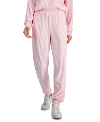 Grayson Threads, The Label Juniors' High-Rise Velour Joggers - Macy's
