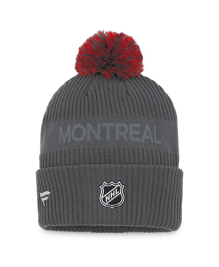 Fanatics Men's Charcoal Montreal Canadiens Authentic Pro Home Ice ...