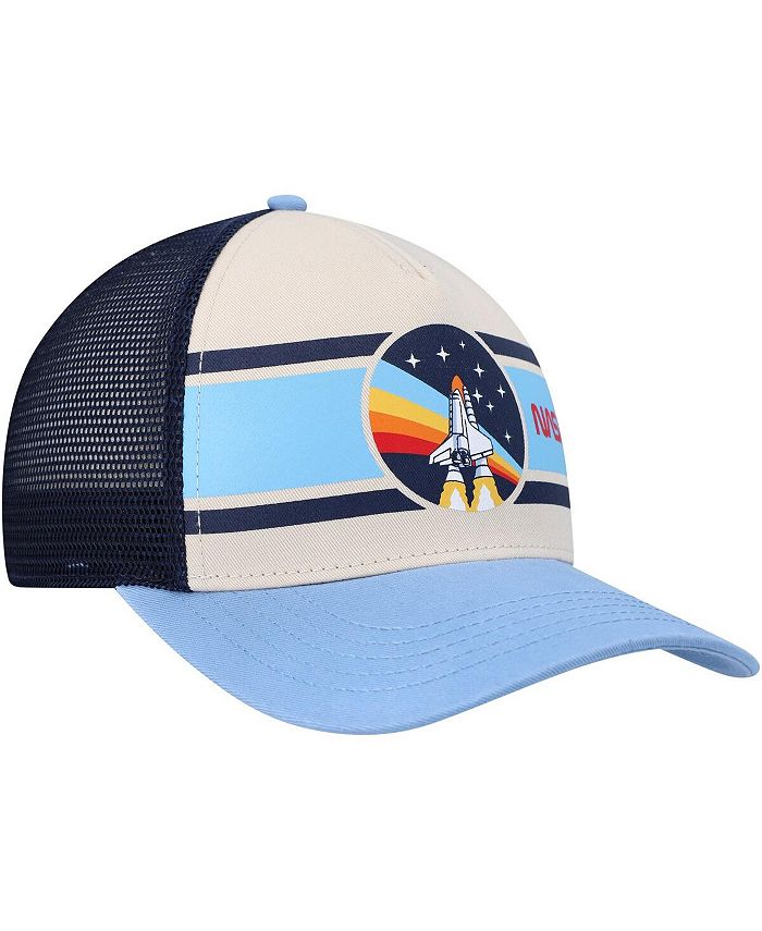 American Needle Men's Cream, Navy NASA Sinclair Snapback Hat - Macy's