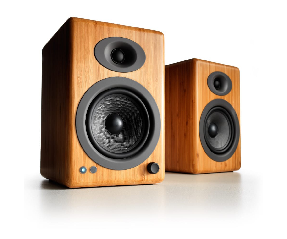 Click here for A5+ Classic Powered Bookshelf Speakers - Pair - Go... prices