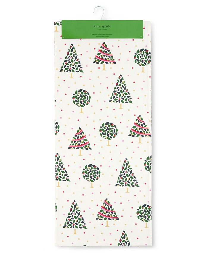 kate spade new york Holiday Confetti Acrobat Plaid Reversible Holiday ...