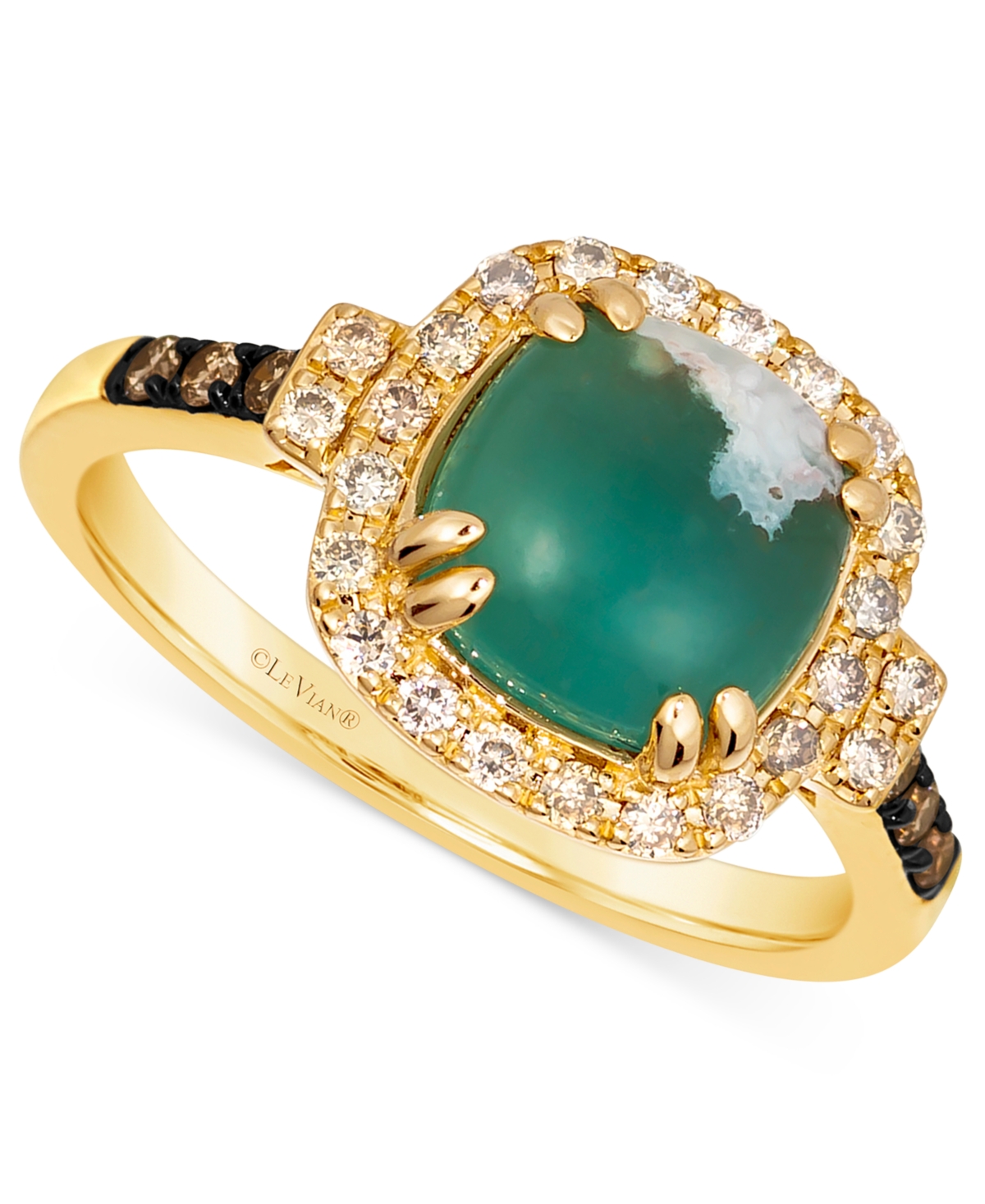 Click here for Le Vian Peacock Aquaprase (1-7/8 ct. t.w.) & Diamo... prices