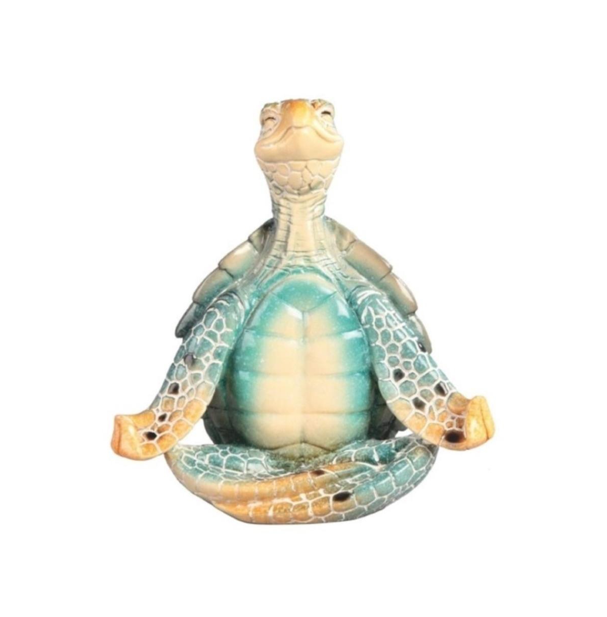 Click here for Fc Design 6.75W Blue Sea Turtle of Yoga Easy Pose... prices