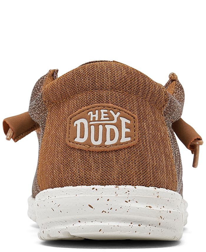 Hey Dude Men's Wally Sport Knit Casual Moccasin Sneakers from Finish ...